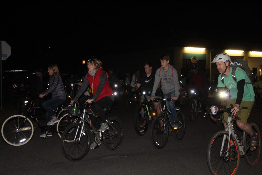 Full Moon bike ride deemed success - The Sentinel
