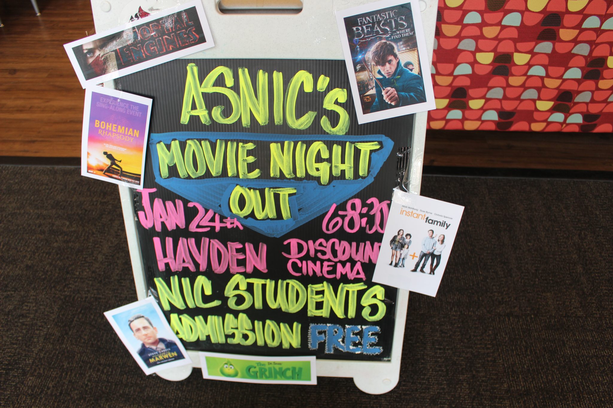 ASNIC hosts Free Movie Night for NIC students - The Sentinel
