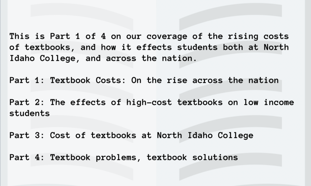 Textbook Costs: On the rise across the nation - The Sentinel